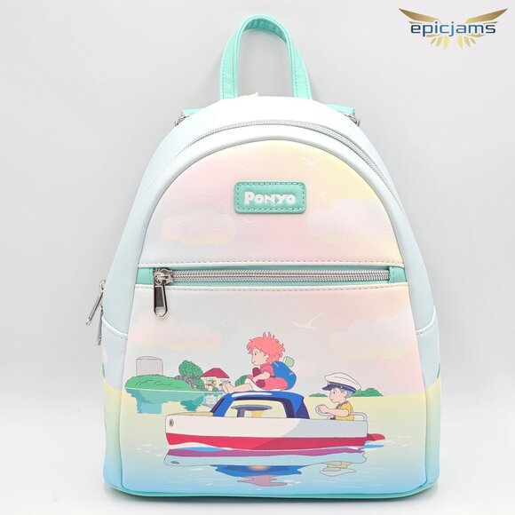 Loungefly | Bags | Loungefly Studio Ghibli Ponyo Boat Scene Mini ...